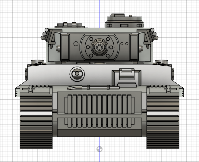 Panzerkampfwagen VI Tiger 1 H1 by DeltaX | Download free STL model ...