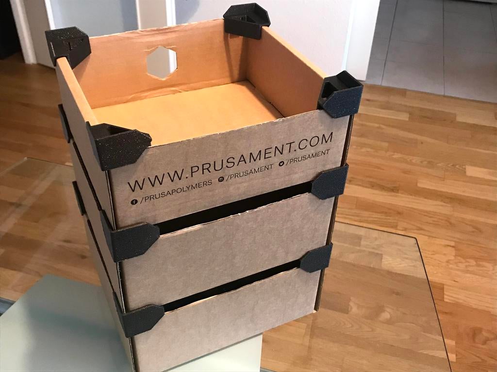 Carton box (filament box) stacking piece by Yosuke | Download free STL ...