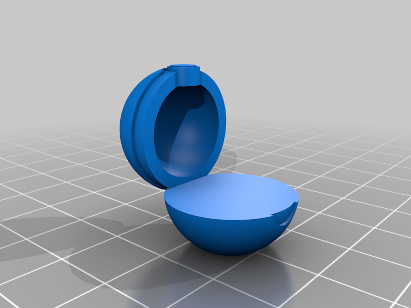 Pokeball Stand by steamtronics | Download free STL model | Printables.com