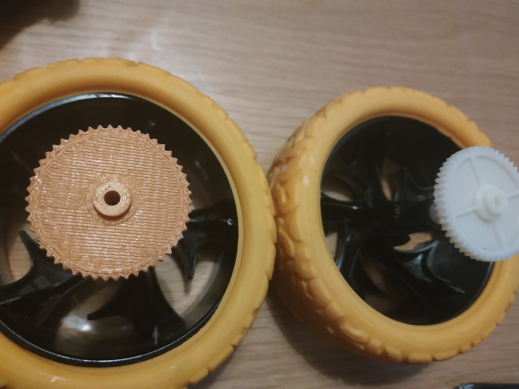 New Bright RC Tumble Bee - Repaired Wheel Gear by DaveBZH | Download ...