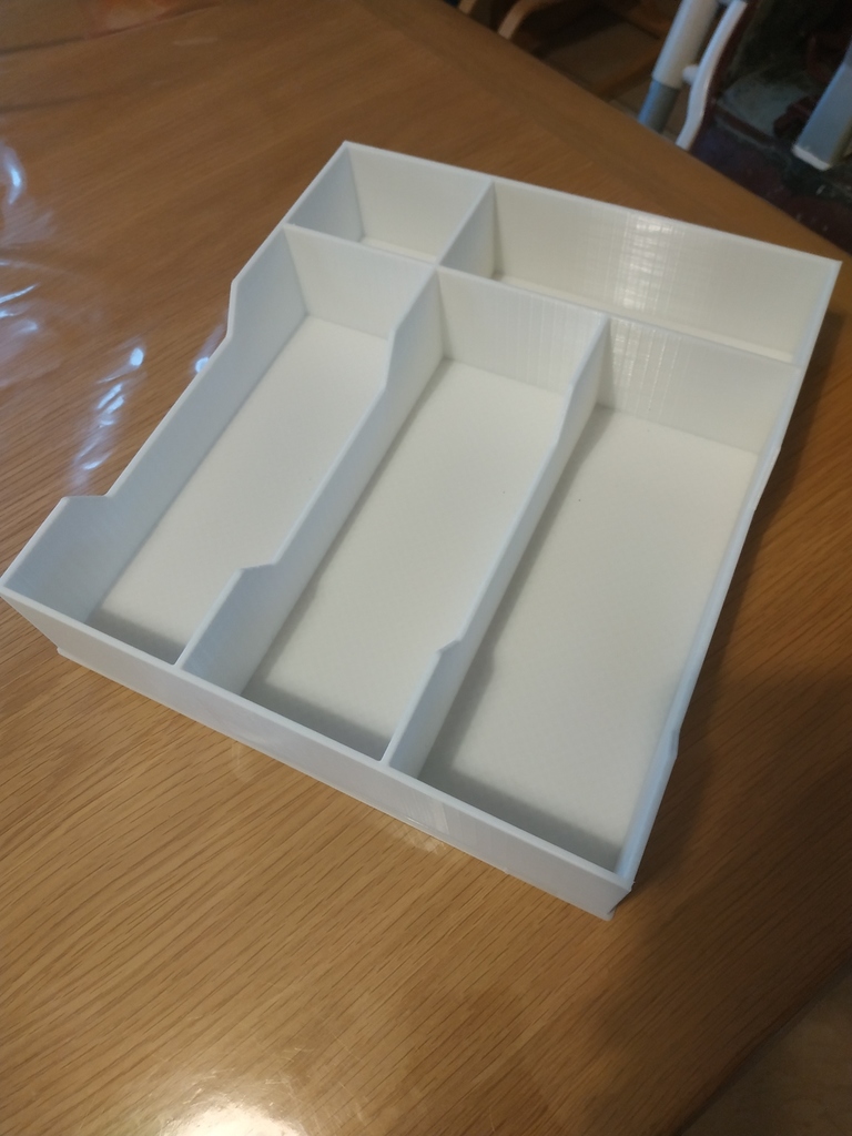 Cutlery drawer tray by DaveBZH | Download free STL model | Printables.com