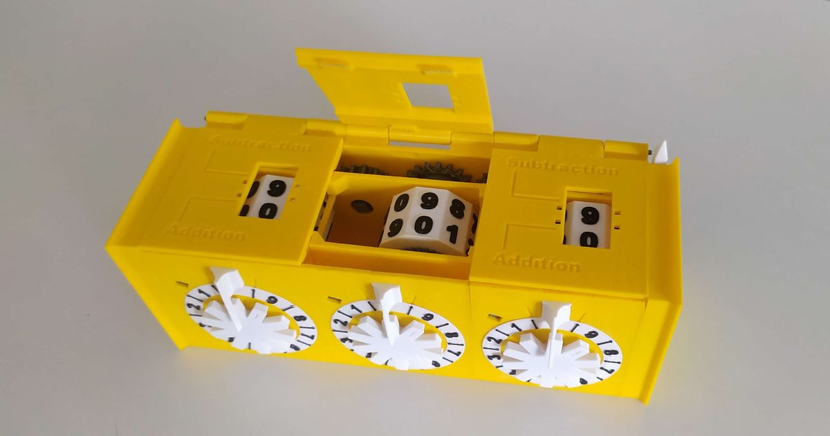 Pascaline by Phronesis | Download free STL model | Printables.com