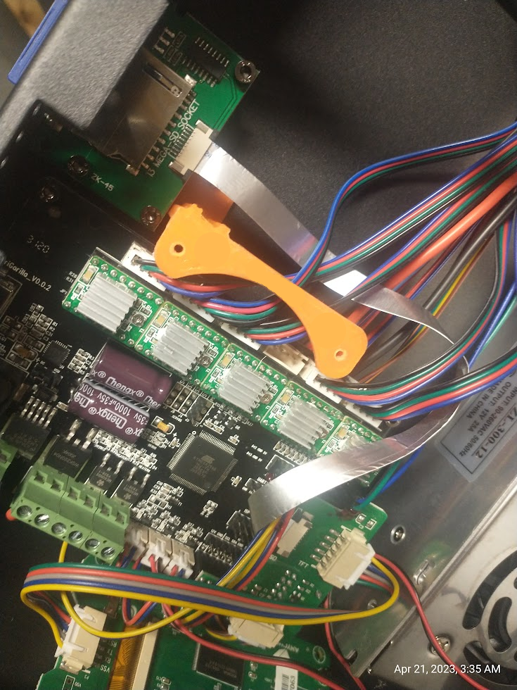 Anycubic Mega S 60MM Main Board Fan Bracket by Mijoni | Download free ...