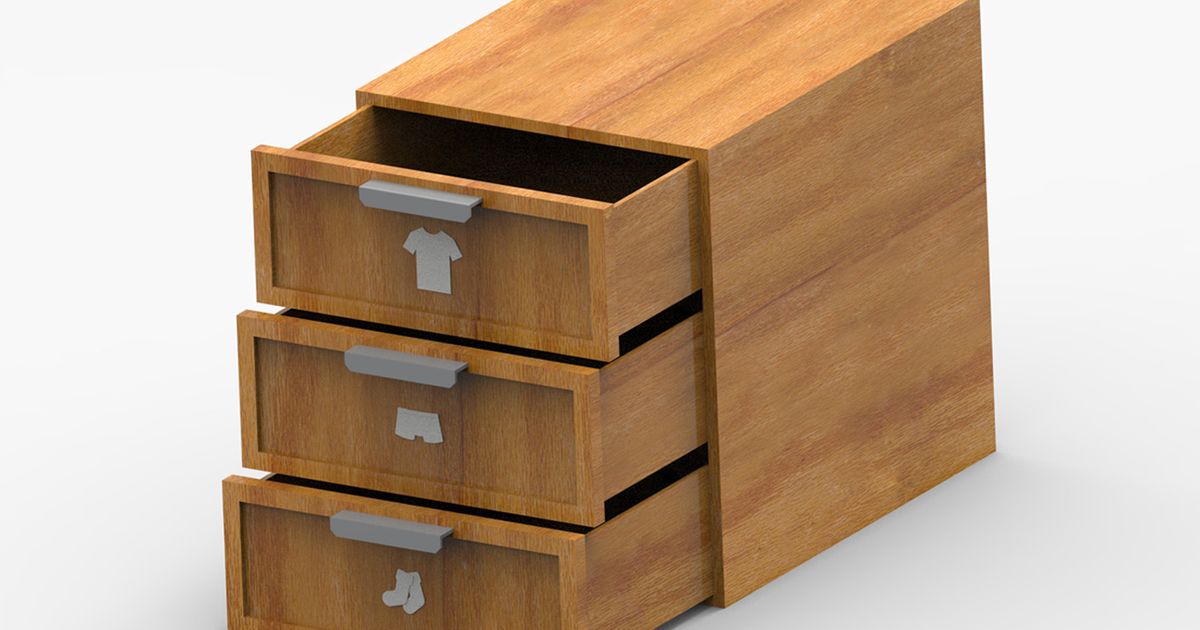 Drawer tags by hilaybz | Download free STL model | Printables.com