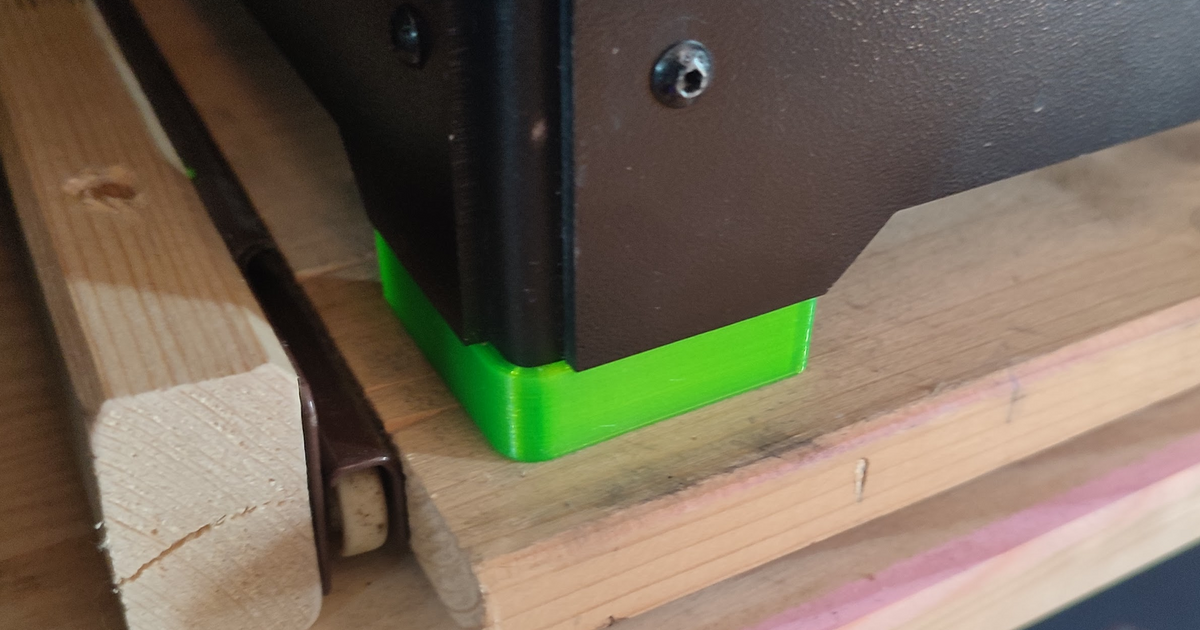 Flashforge Creator Pro - feet replacement by vindolin | Download free ...