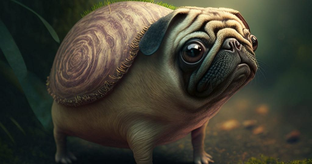 Slug Pug Keychain by duke Luke | Download free STL model | Printables.com