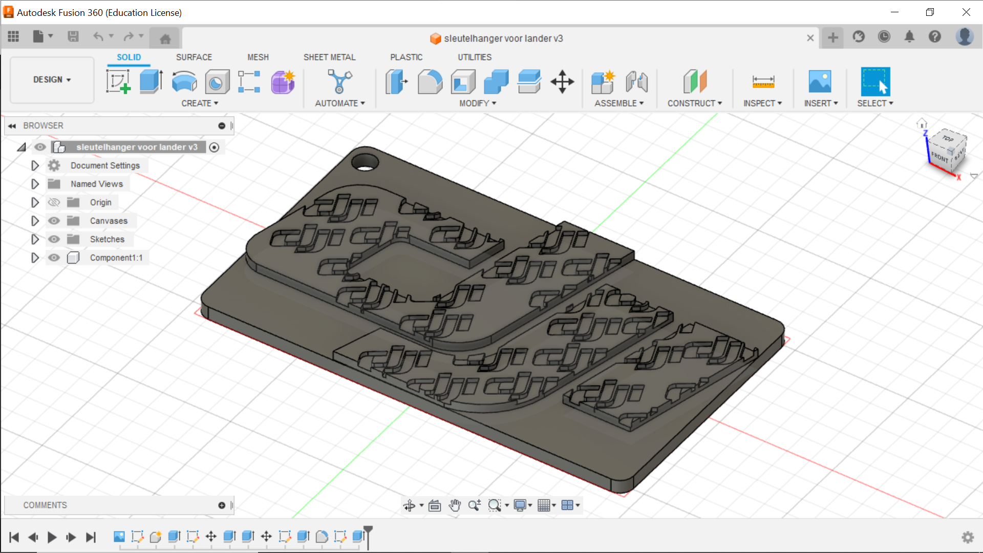 DJI keychain by TW | Download free STL model | Printables.com