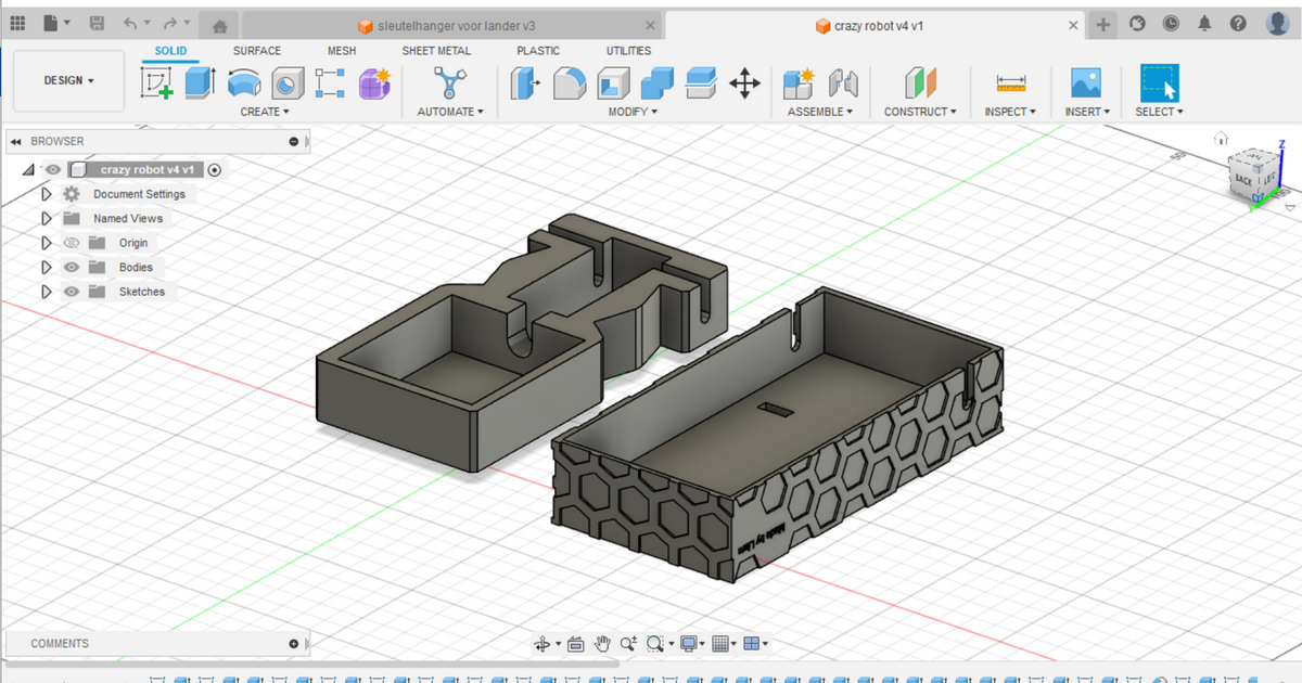 Crazy robot school project by TW | Download free STL model | Printables.com