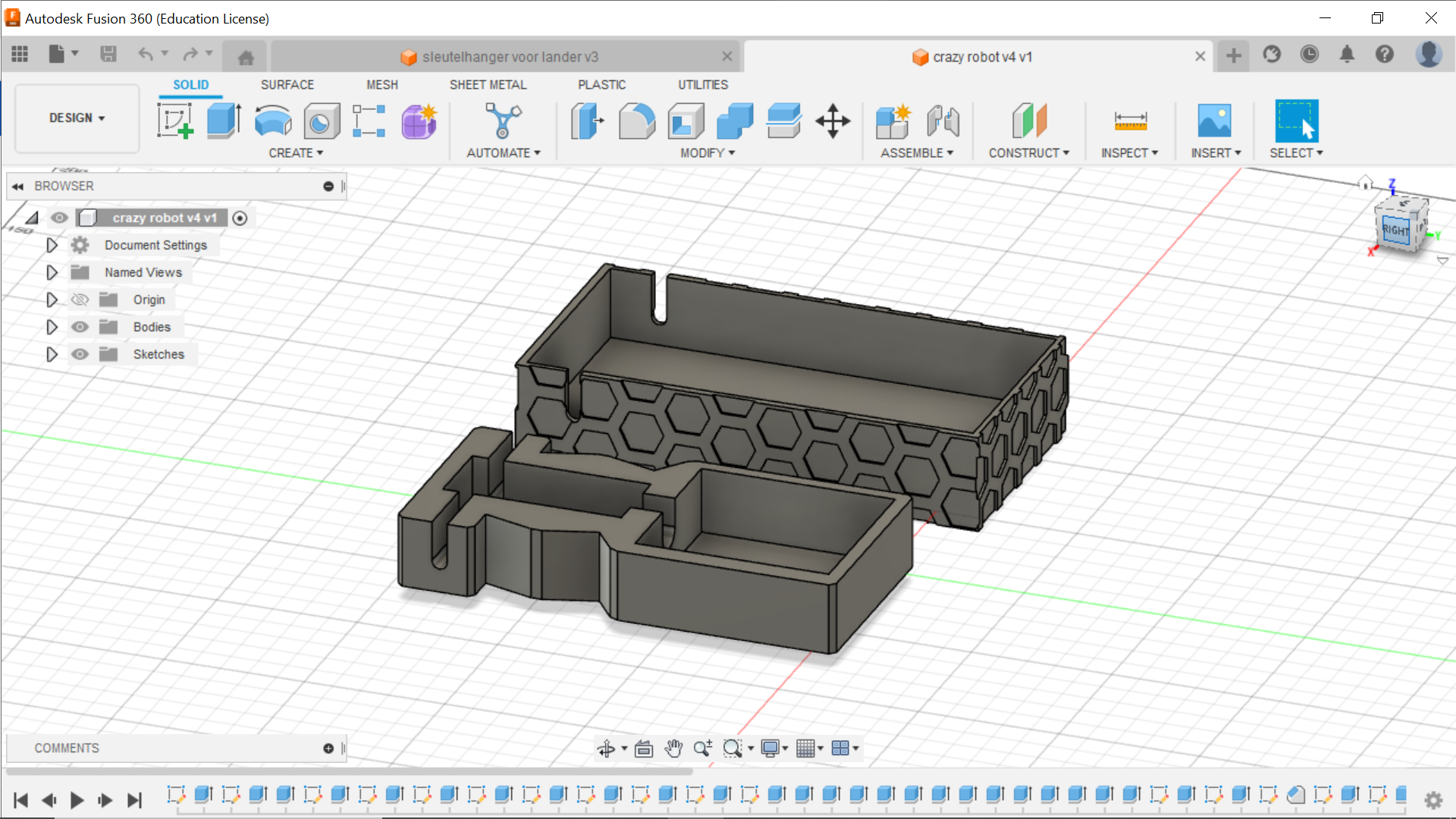 Crazy robot school project by TW | Download free STL model | Printables.com