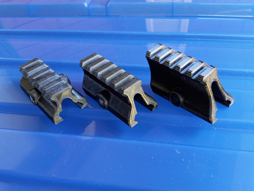 Picatinny Rail Riser by haphazardlynamed | Download free STL model ...