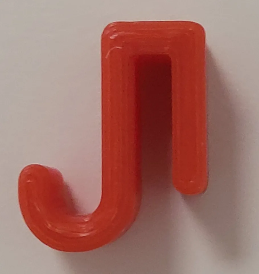 Shower Caddy J Hooks by rwride | Download free STL model | Printables.com