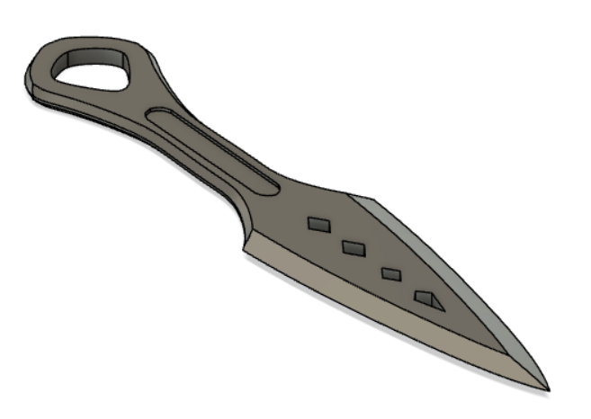 Wraith Kunai by CoolScutoid | Download free STL model | Printables.com