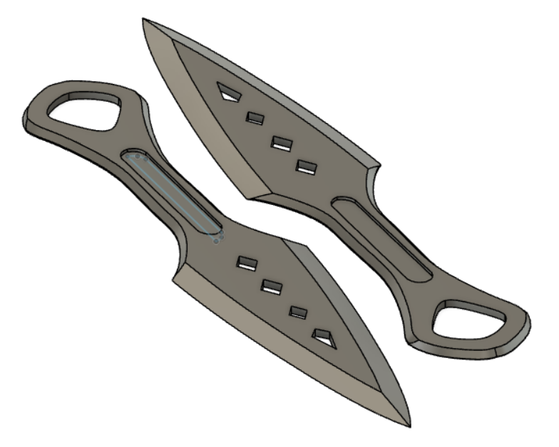 Wraith Kunai by CoolScutoid | Download free STL model | Printables.com