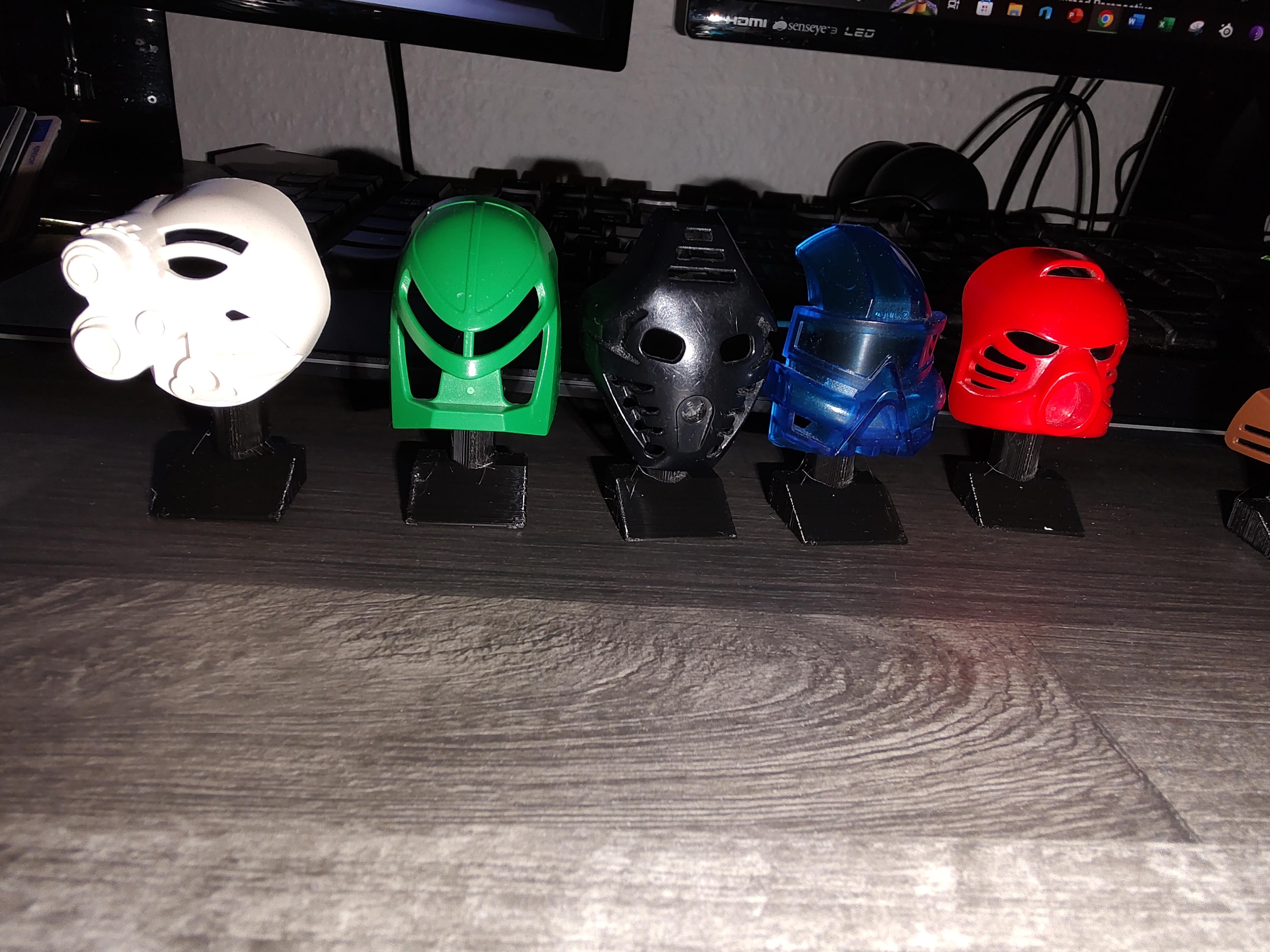 Bionicle mask stand by Rolfalicious | Download free STL model ...