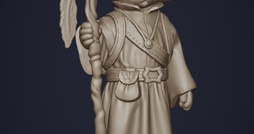 Kočka Čarodějnice (Wizard Cat) by maxymczech | Download free STL model ...