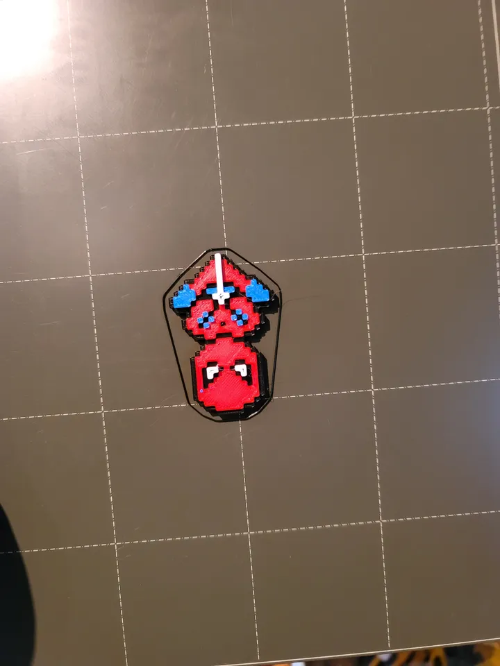 8-bit Spider-Man Magnet by Ankhadia | Download free STL model ...