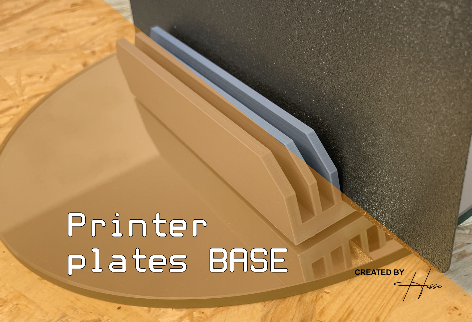 Printer plates BASE- MKI by Valentino Hesse | Download free STL model ...