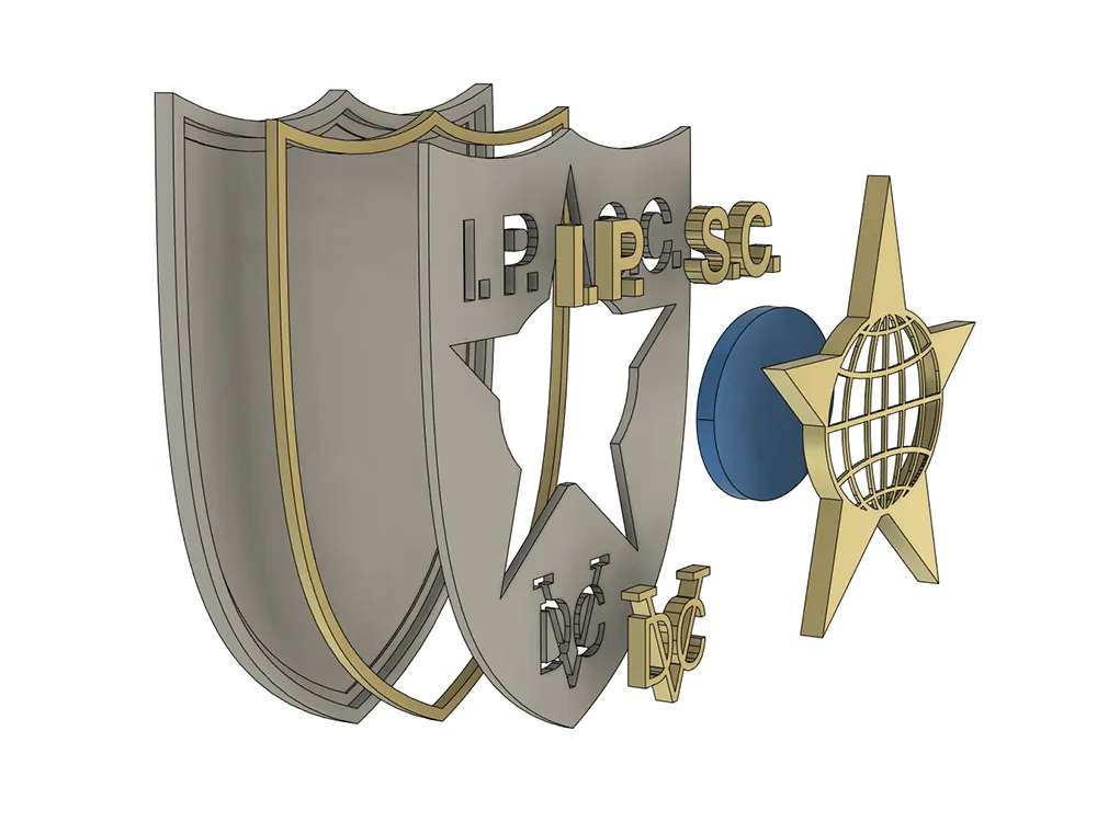 MAK IPSC Emblem / Logo by mak77 | Download free STL model | Printables.com