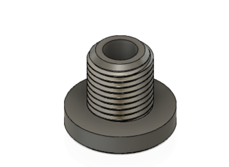 Jig Handle using hot melt insert for M6 Bolt by michelluccote ...