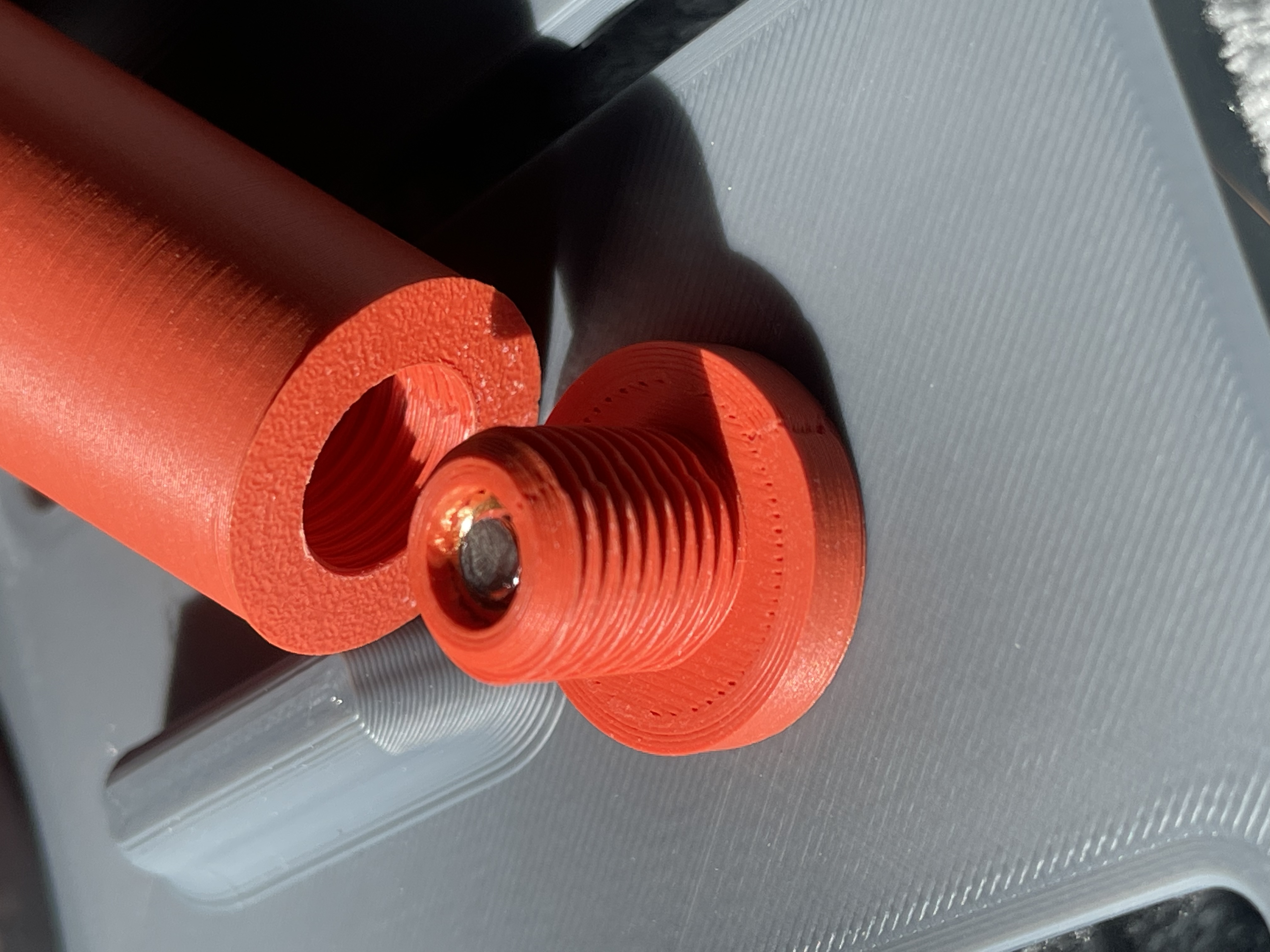 Jig Handle using hot melt insert for M6 Bolt by michelluccote ...