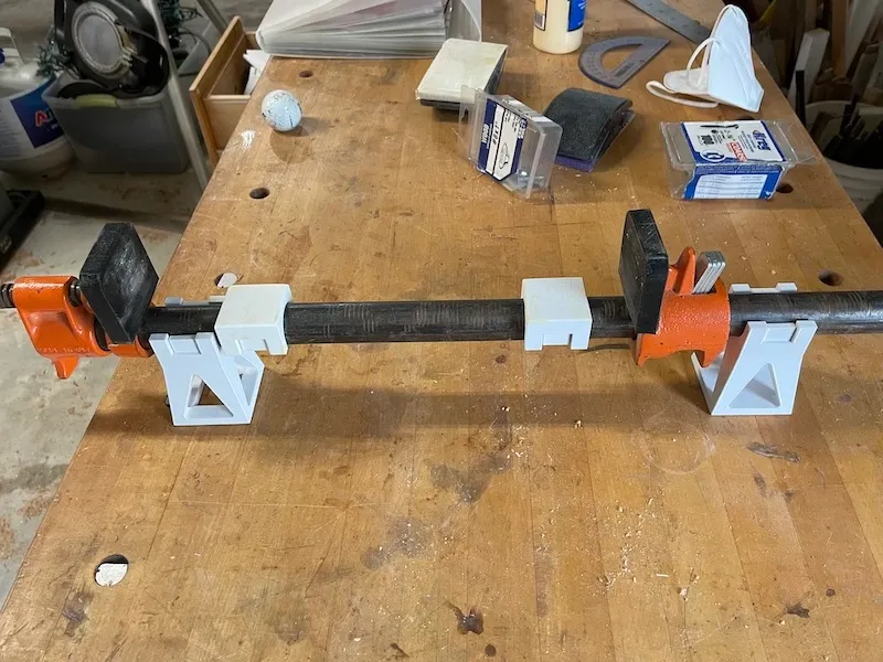 Stands and spacers for 3/4" pipe clamps by kozmickid | Download free ...