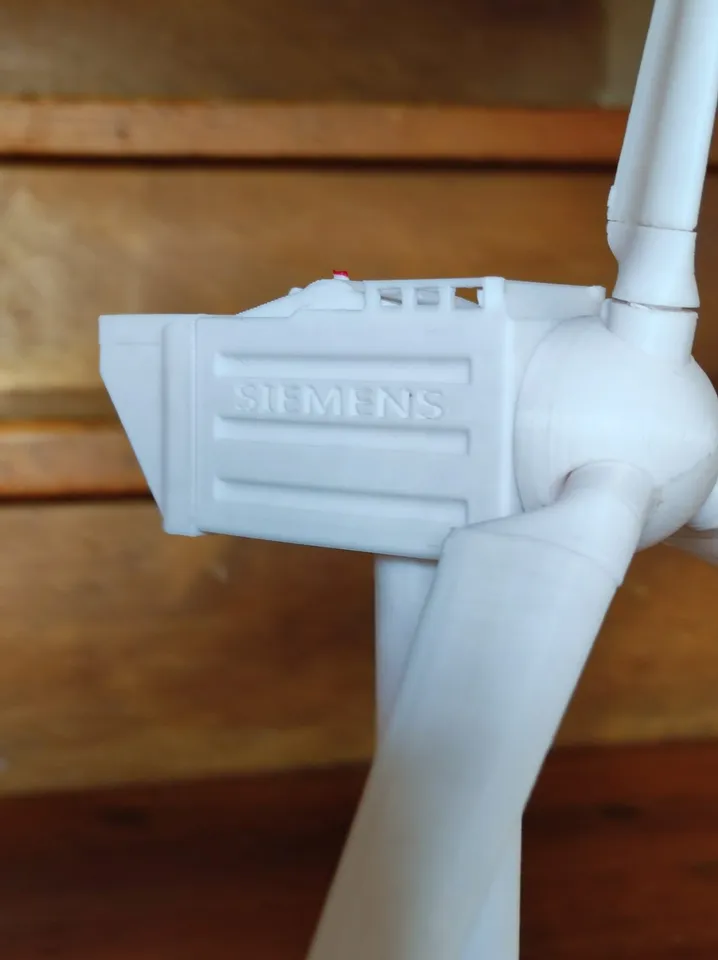 Spinning Wind Turbine "SIEMENS" by alain Bouniol | Download free STL ...