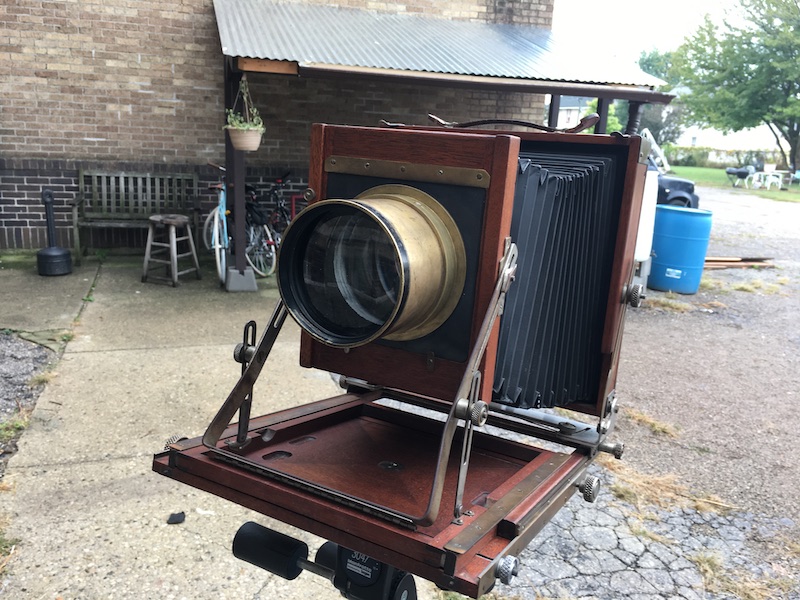 6"X6" Lens plate for old-style bellows camera, c. 1920s by kozmickid ...