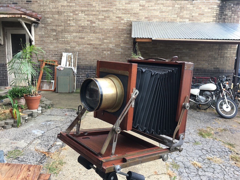 6"X6" Lens plate for old-style bellows camera, c. 1920s by kozmickid ...