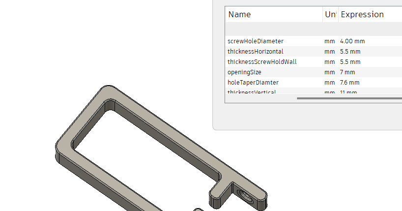 Parametric Cable Management Hooks by theneedfull | Download free STL ...