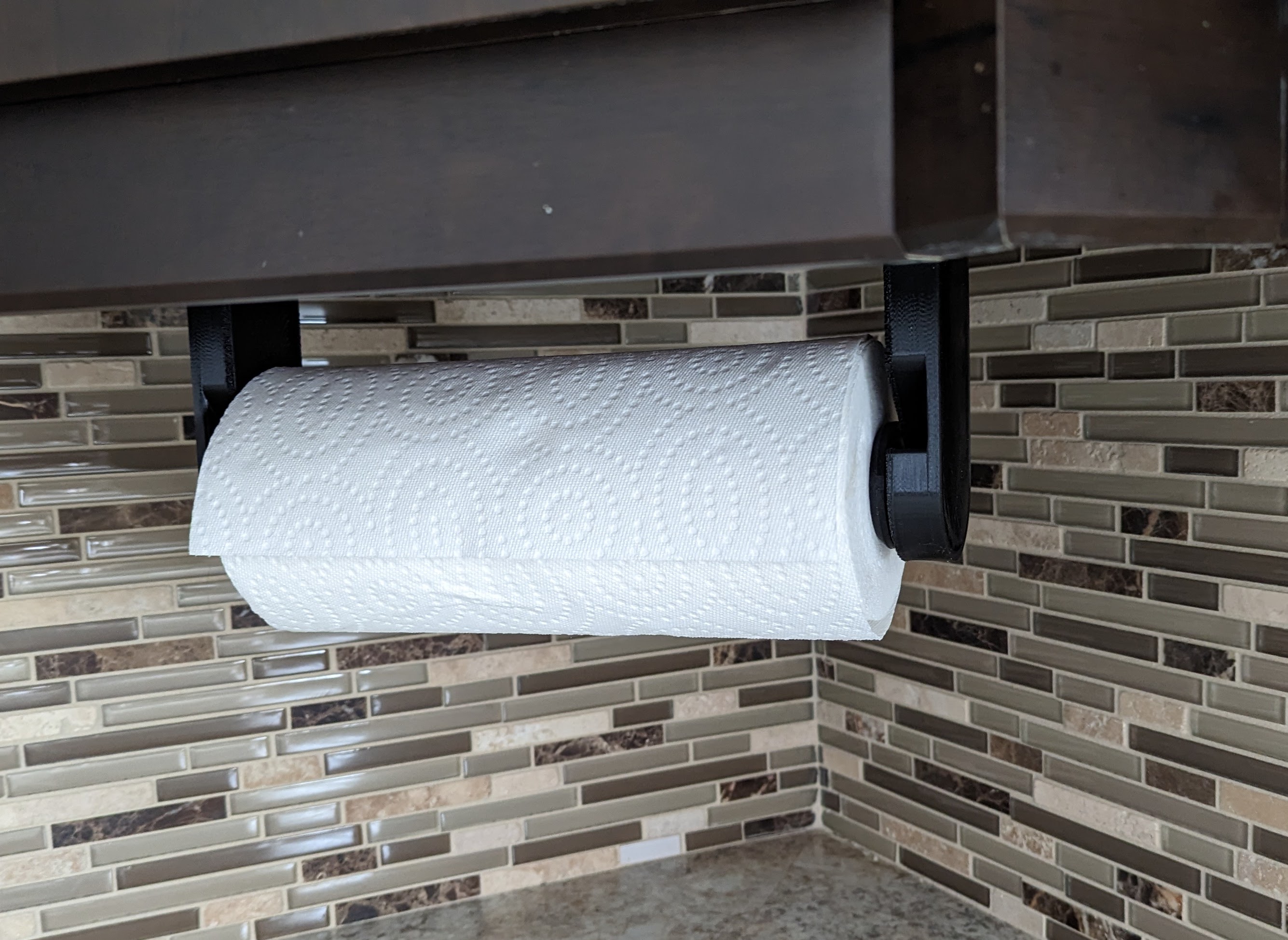 Under Cabinet Paper Towel Holder by Wylie Butler | Download free STL ...