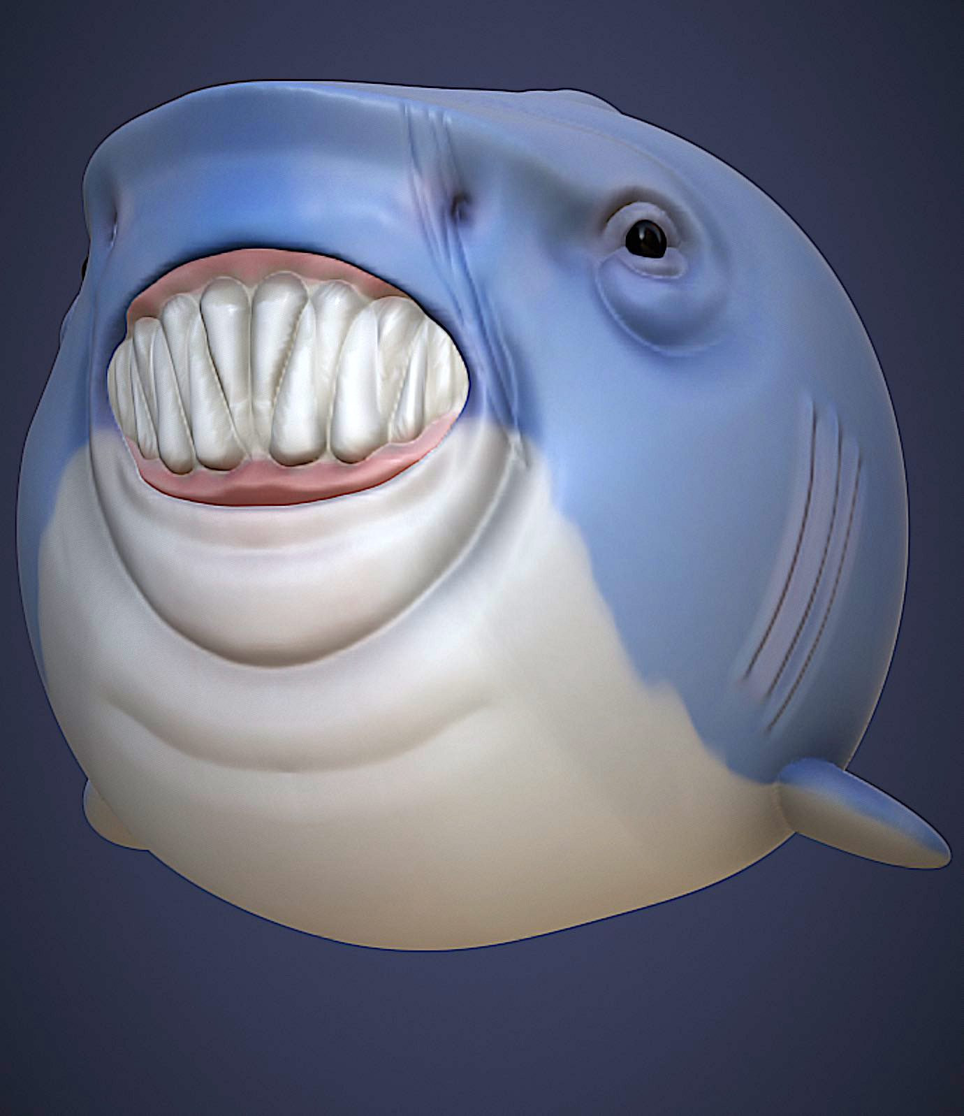 Fat Shark by Caleb Kraft | Download free STL model | Printables.com
