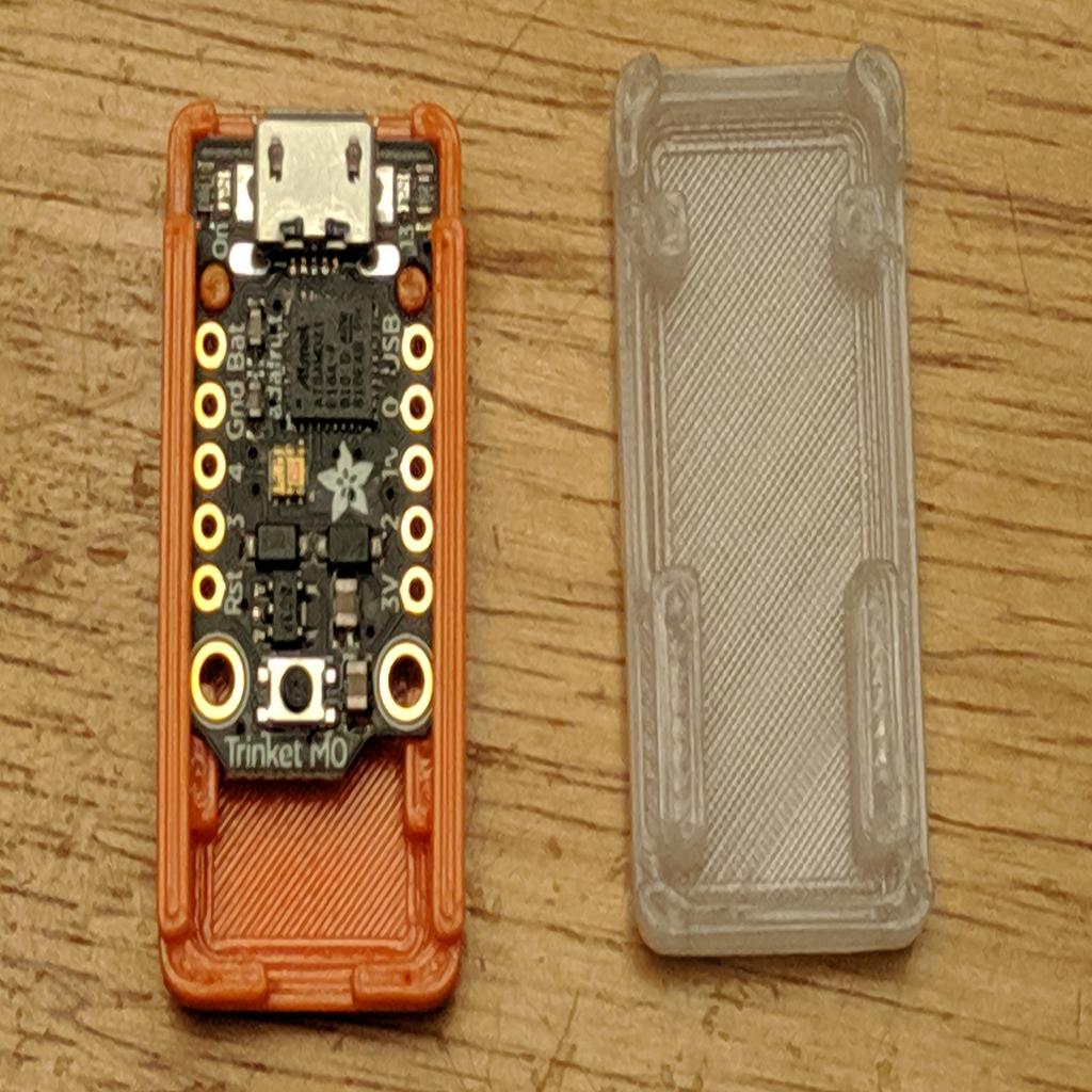 Inline Trinket Mini/M0 Case by Epik | Download free STL model ...