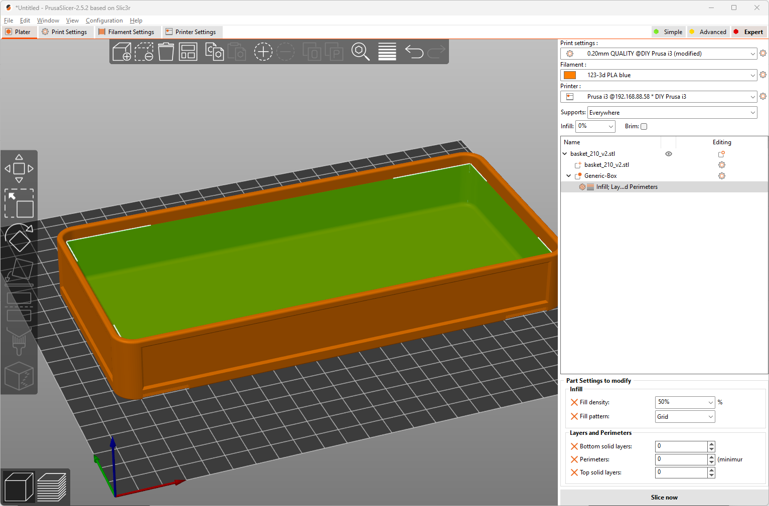 Top monitor basket by didi | Download free STL model | Printables.com