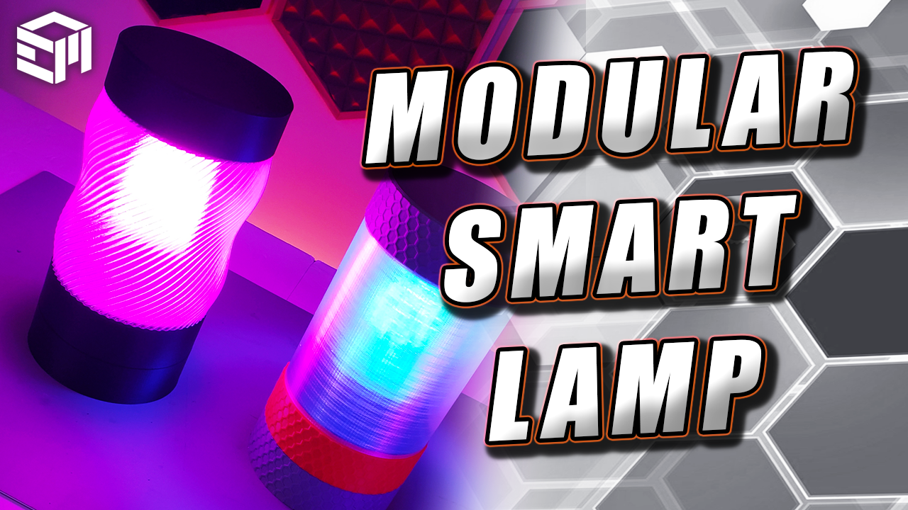 Modular Smart Lamp by Embrace Making | Download free STL model ...