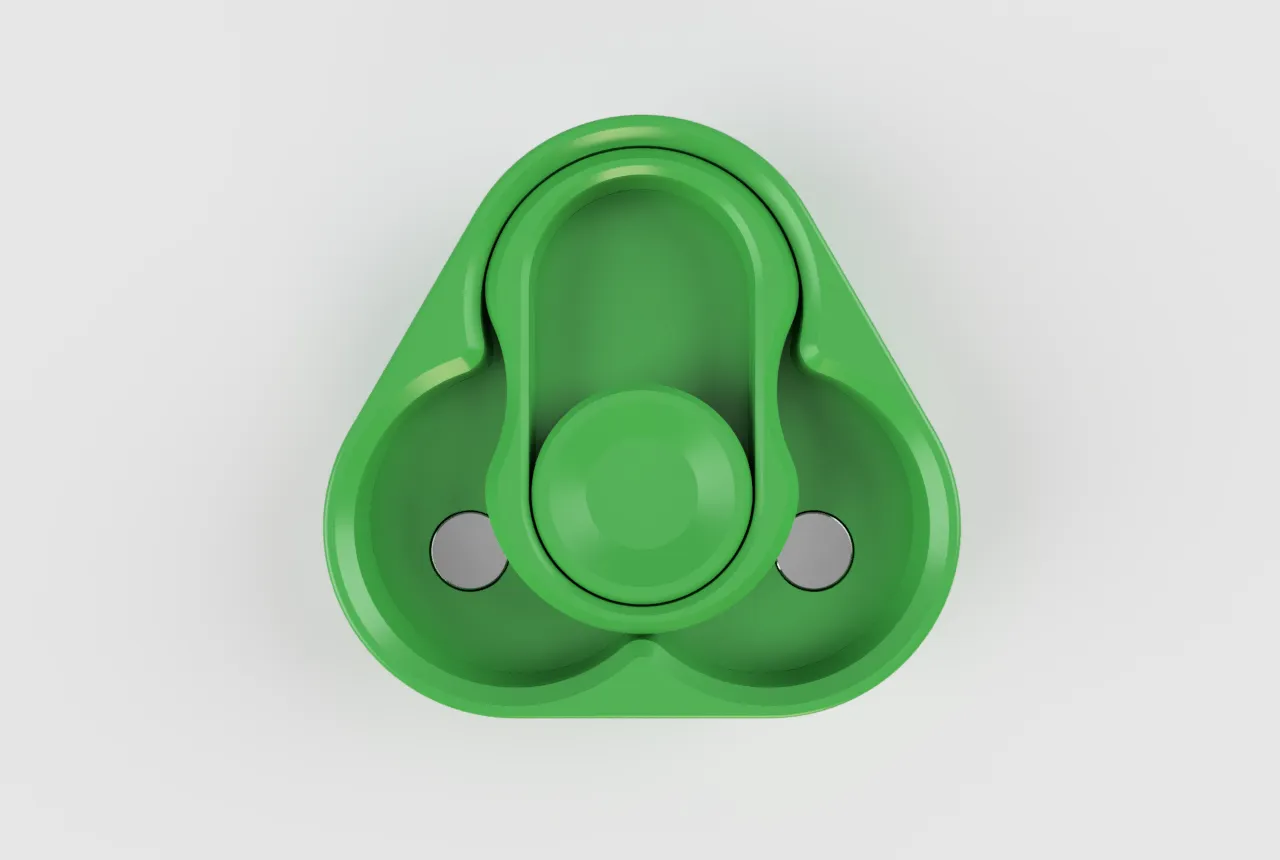 Magnetic sliding fidget by Luca Bartoli | Download free STL model ...