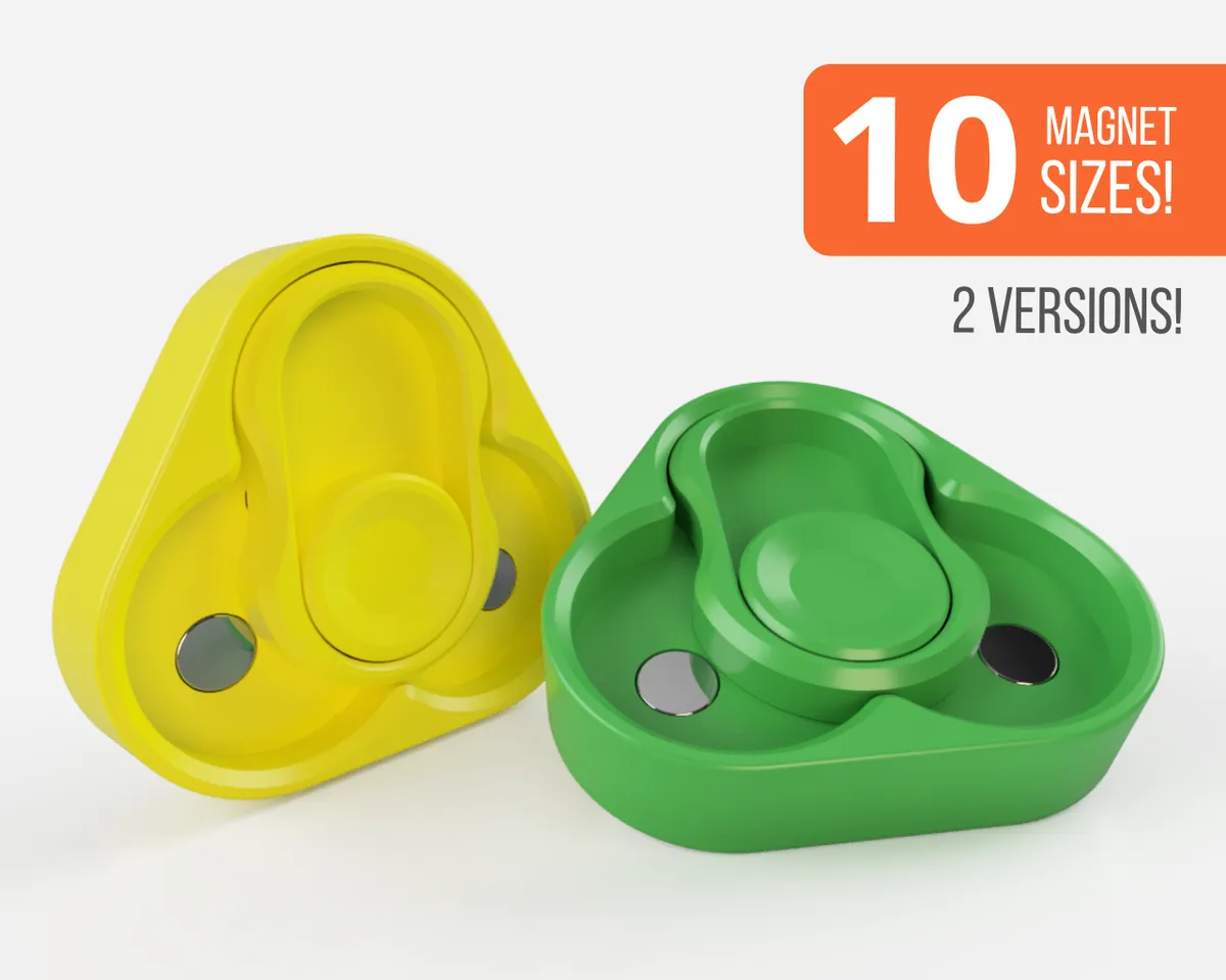 Magnetic sliding fidget by Luca Bartoli | Download free STL model ...