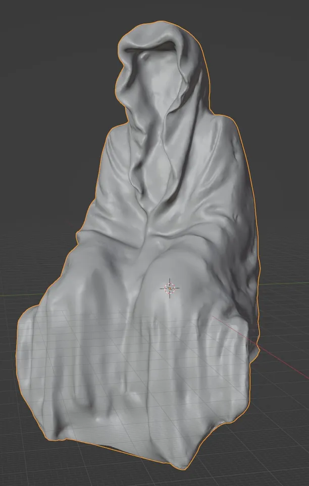 Grim reaper sitting by EDGeProjects | Download free STL model ...