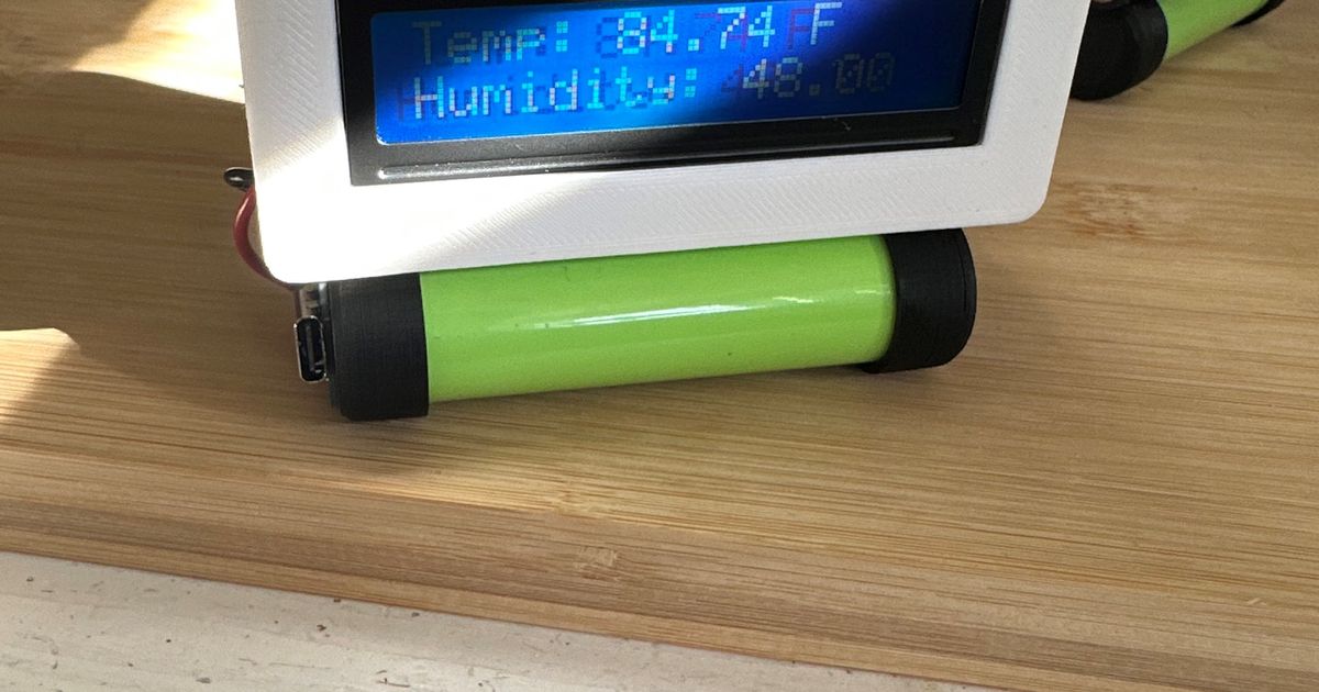 Arduino Thermometer By Mrsirchris Download Free Stl Model