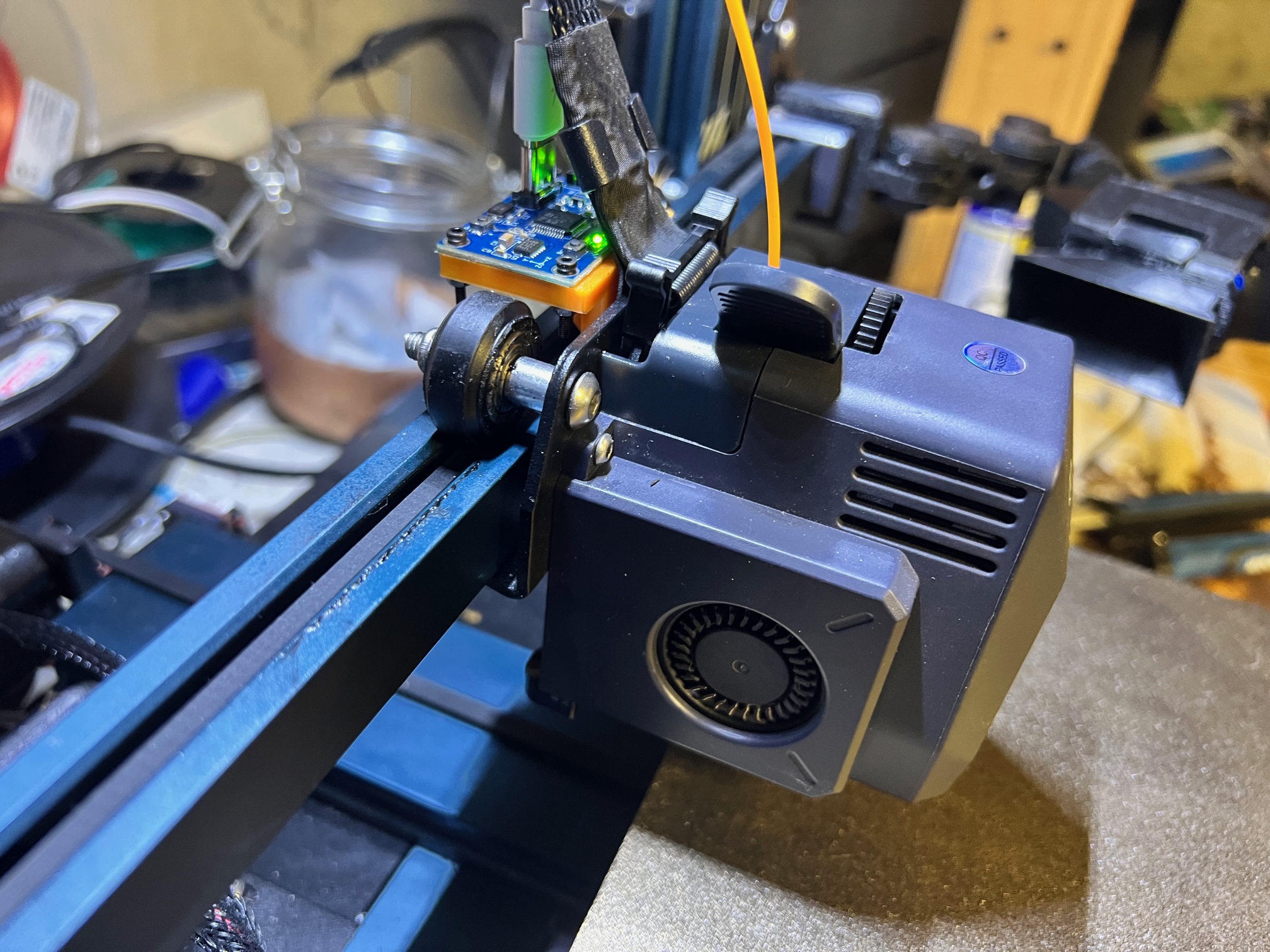Elegoo Neptune 3 Pro Plus or Max Triangle Labs ADXL mount by Devon ...
