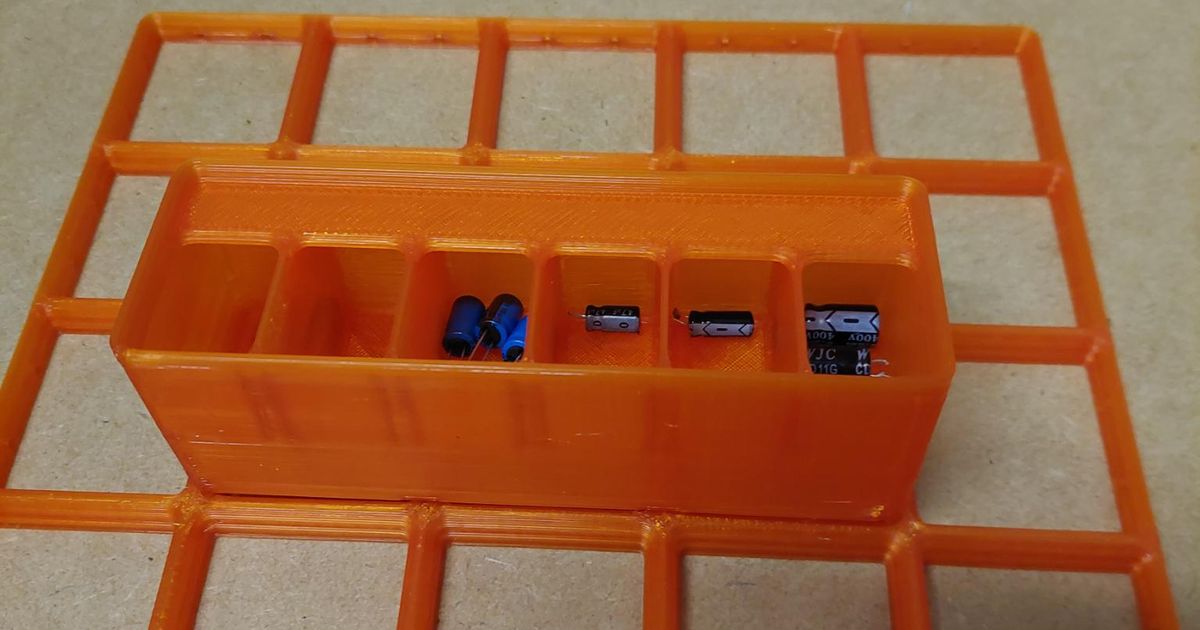 gridfinity divider bin 3x1x6 or x3 6 divisions by SuperNitram ...