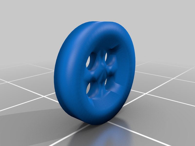 cloth buttons different sizes by C | Download free STL model ...