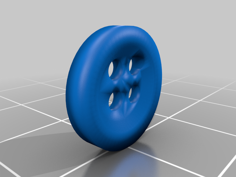 cloth buttons different sizes by C | Download free STL model ...