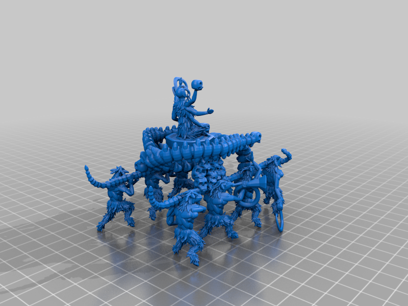 Beastmen Blood Palanquin by Ugly Robot | Download free STL model ...