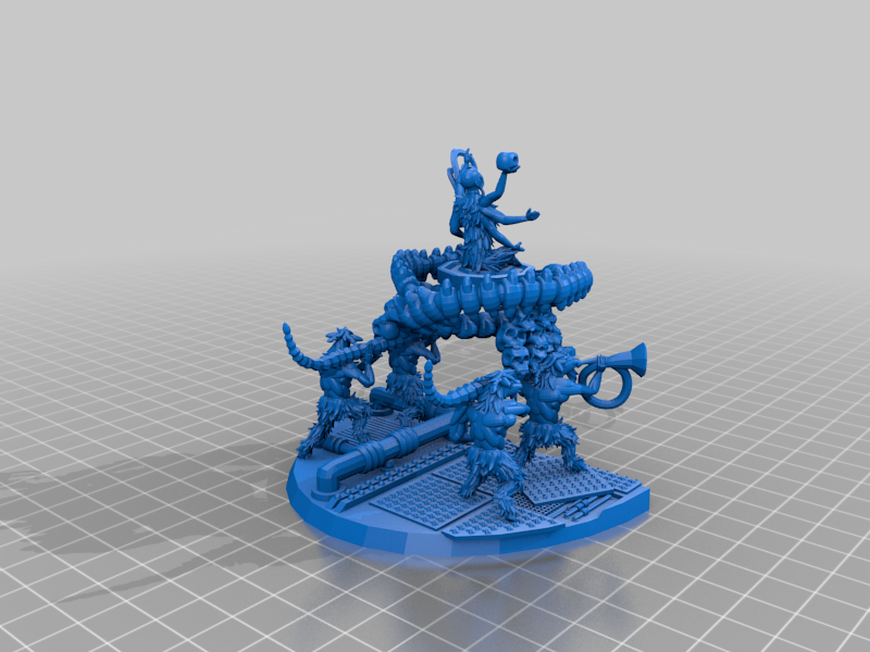 Beastmen Blood Palanquin by Ugly Robot | Download free STL model ...