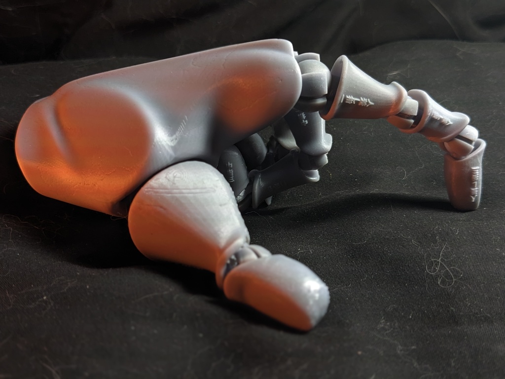 Posable Sekiro Prosthetic Hand by Ugly Robot | Download free STL model ...