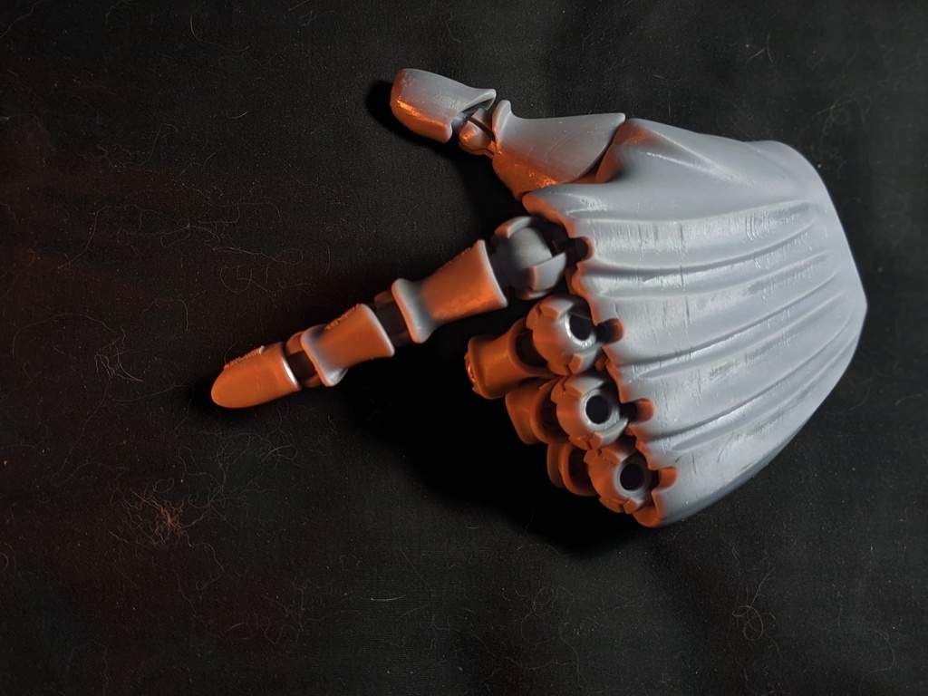 Posable Sekiro Prosthetic Hand by Ugly Robot | Download free STL model ...