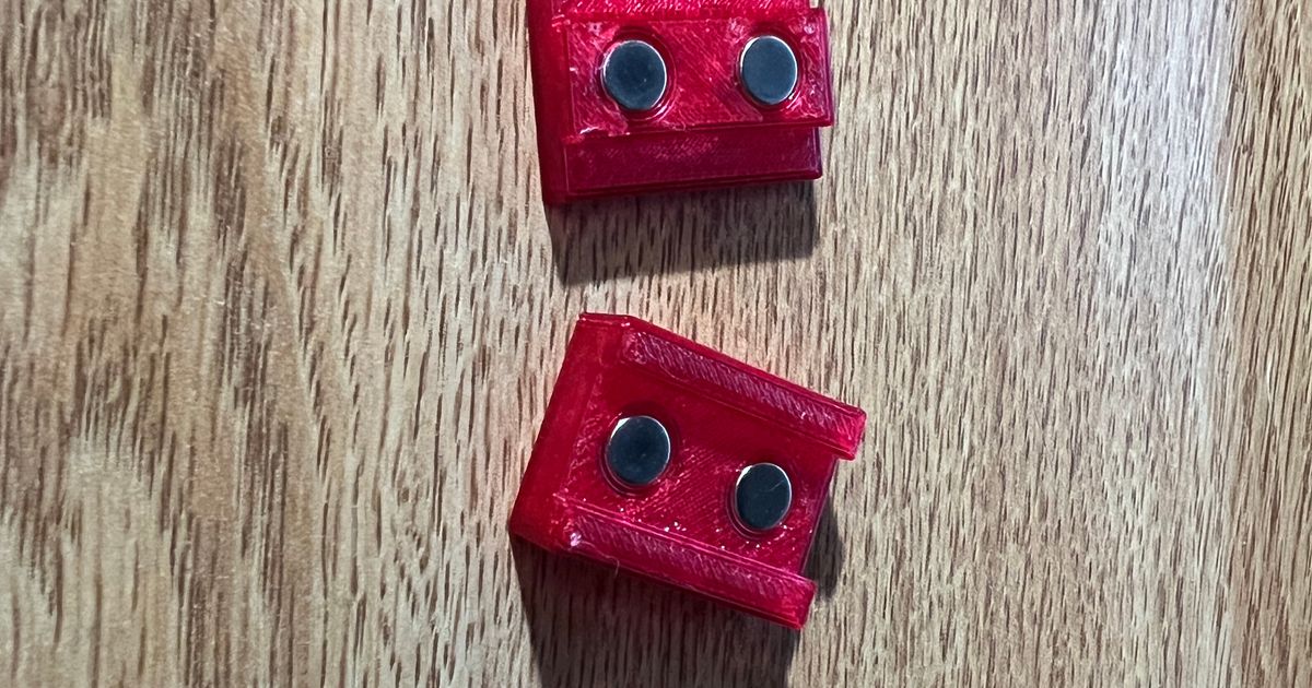 Sliding magnetic fidget by goosey999 | Download free STL model ...