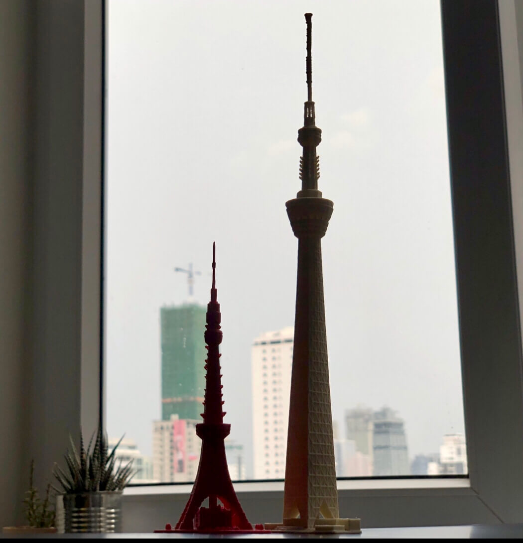 Tokyo Tower - Japan by MiniWorld3D | Download free STL model ...