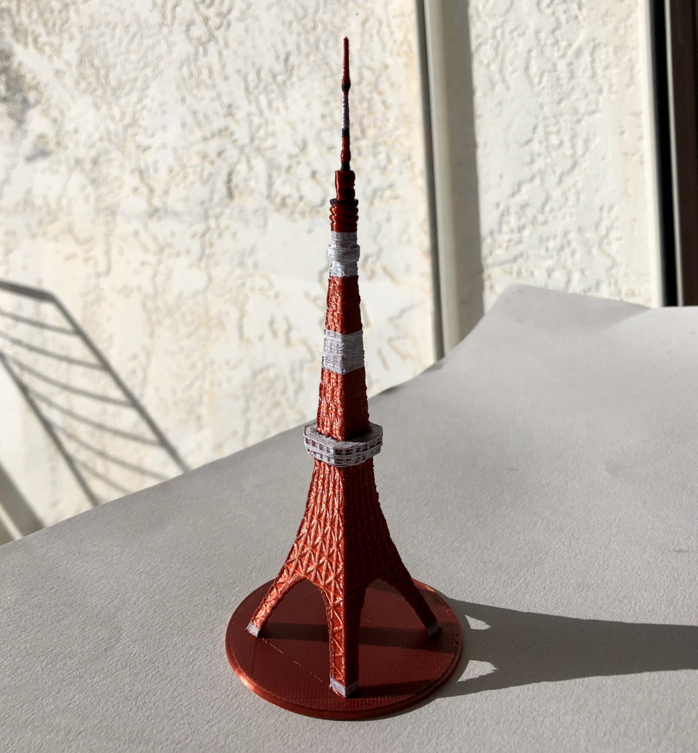 Tokyo Tower - Japan by MiniWorld3D | Download free STL model ...