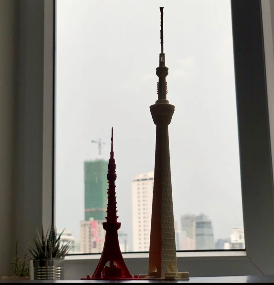 Tokyo Skytree - Japan by MiniWorld3D | Download free STL model ...